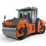 Vibração e oscilação num só tambor com os novos rolos tandem da Hamm ...