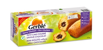 Mini bollitos rellenos de chocolate Gerblé - Panadería y Pastelería ...