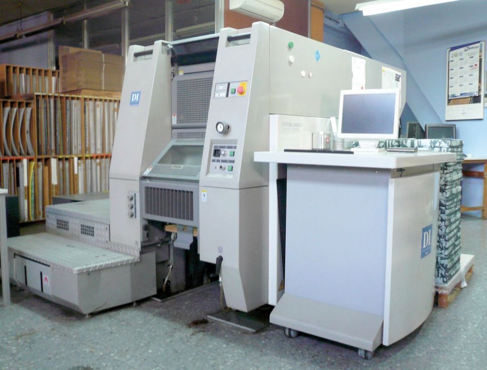 Segunda mano impresora Ryobi 3404 DI usado en venta