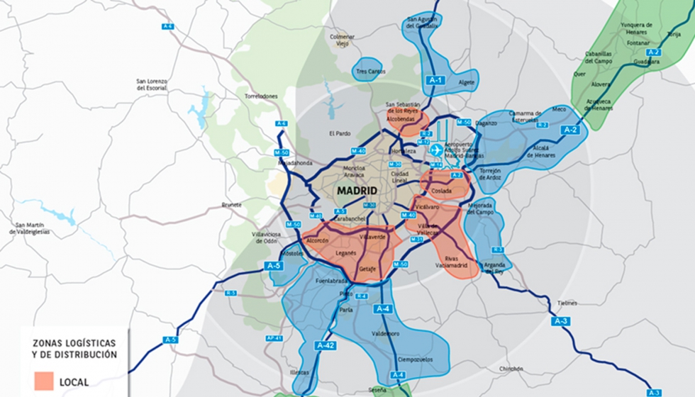 La contratación de espacios logísticos en Madrid en 2017 alcanza el ...