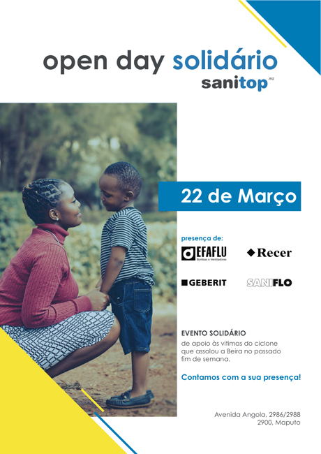 Sanitop Moçambique organiza hoje Open Day Solidário - O Instalador ...