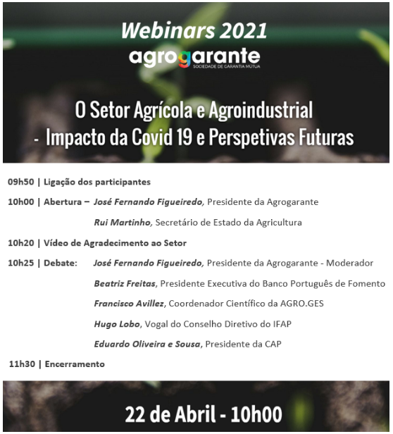 Agrogarante organiza webinar sobre os setores agrícola e agroindustrial ...