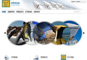 Etesa estrena web y renueva su imagen corporativa - Obras públicas