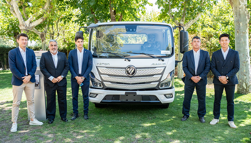 Foton y Grupo Acendix presentan en Madrid la nueva gama Aumark 7,5TN en versión diésel y 100% ...