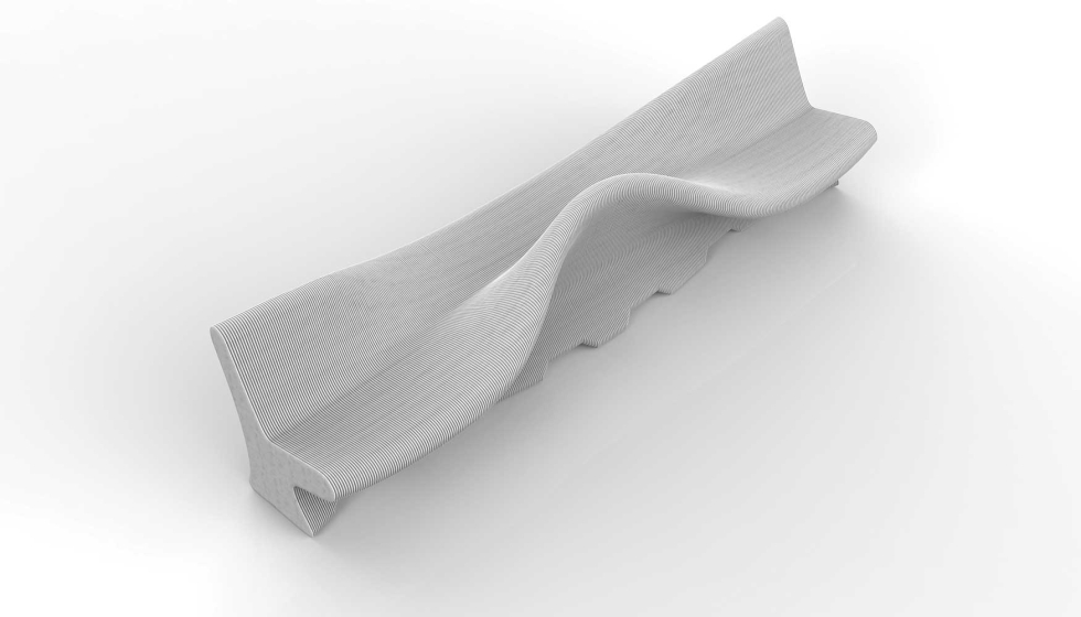 Benito Urban homenajea la arquitectura de Gaudí con un banco de ...