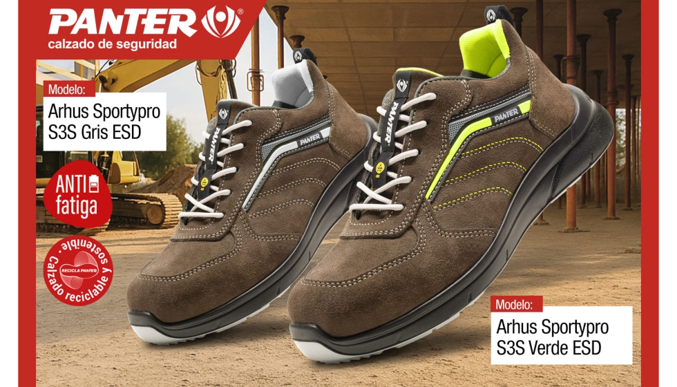 El calzado profesional Panter acompaña a los sectores en crecimiento ...