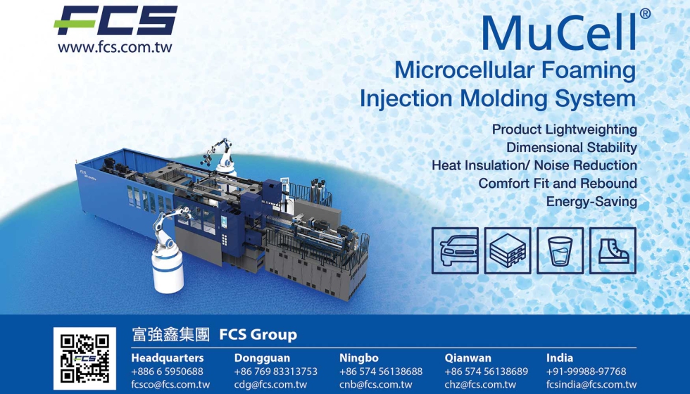 MuCell: Espumado Microcelular para aligeramiento y sostenibilidad ...